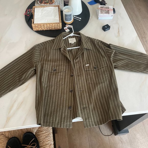 RVCA | Jackets & Coats | Neutral Utility Overshirt | Poshmark
